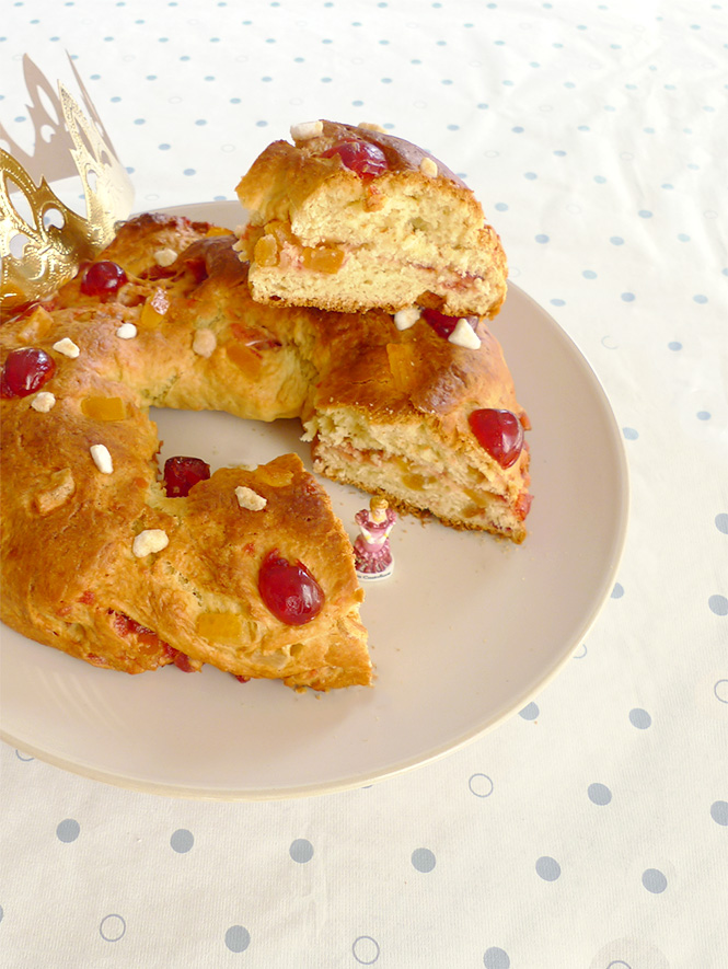 Gâteau des rois (brioche) - Aline Bianca Cuisine